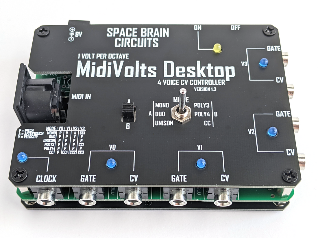 MidiVolts Desktop - Polyphonic 4 Voice Midi to CV Controller – Space ...
